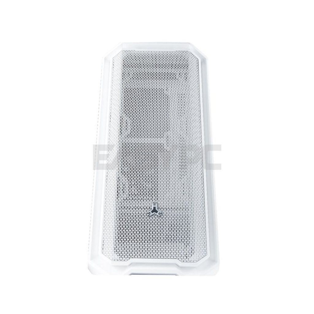 Rakk Haliya Micro ATX Black/White Tempered PC Glass Gaming Case ...