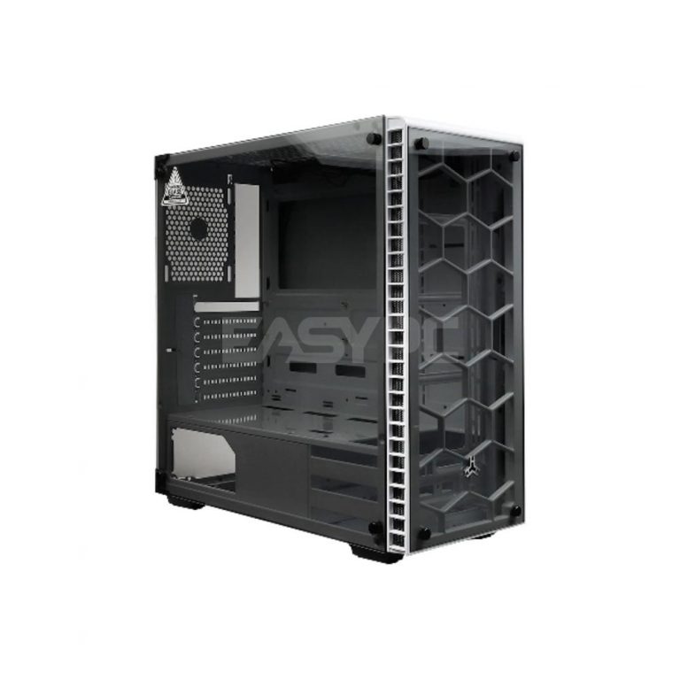 RAKK MASID MATX Tempered Gaming Case Black - Rakk