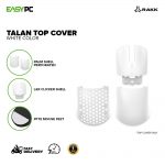 RAKK Talan Black/White Wireless Gaming Mouse - Rakk