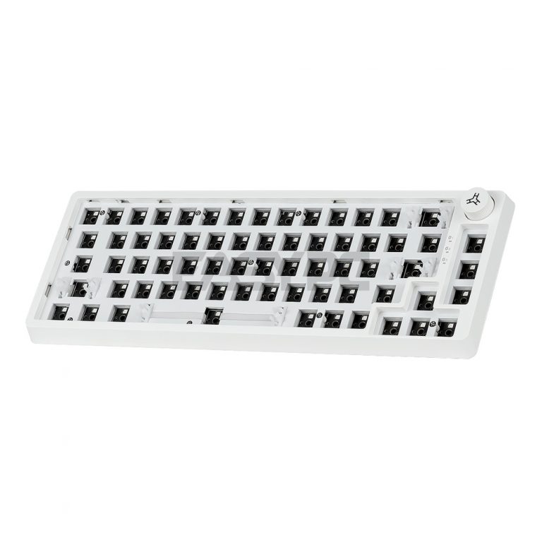RAKK PIRAH Wireless Gaming Keyboard White Hot swappable Socket 65% ...