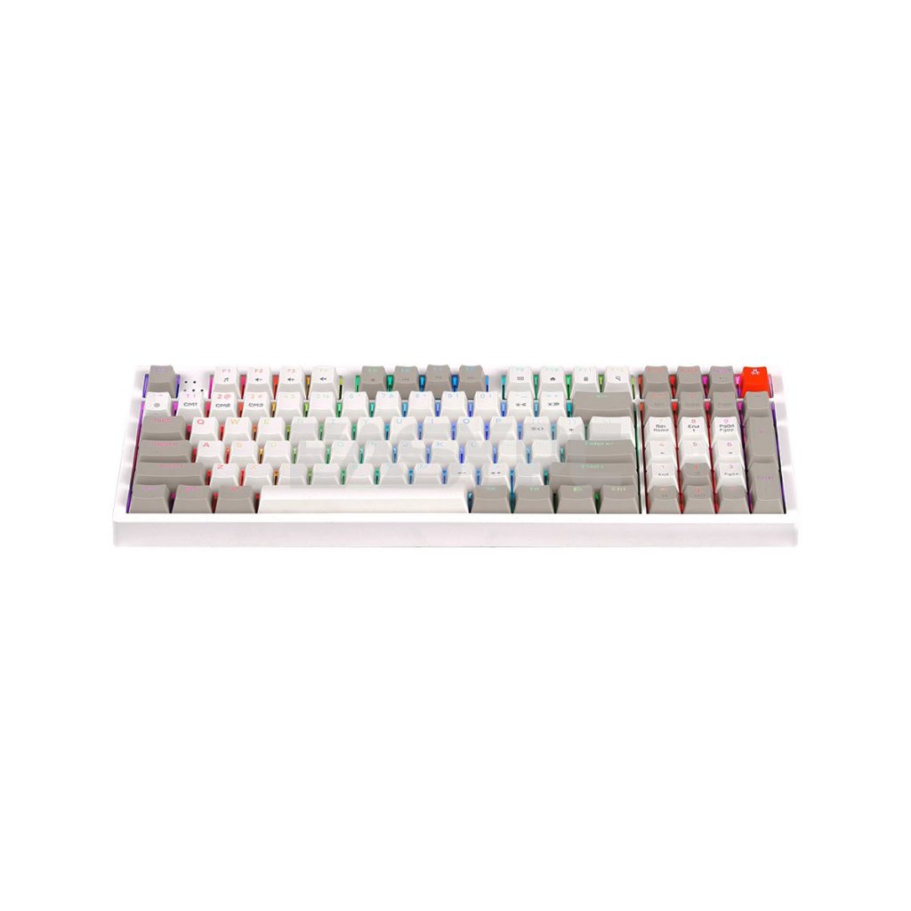 Rakk Ilis Mechanical Gaming Keyboard RGB Outemu Red/Blue PBT Keycaps - Rakk
