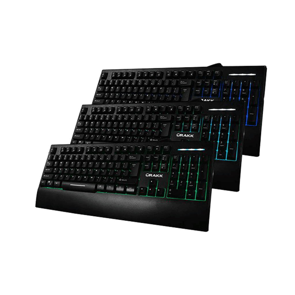RAKK ILIS Type-C 96 Keys Mechanical Gaming Keyboard RGB Outemu Red and ...