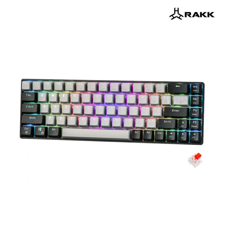 RAKK DIWA Outemu Blue/Red Mecahnical Gaming Keyboard Pink/White, Black ...