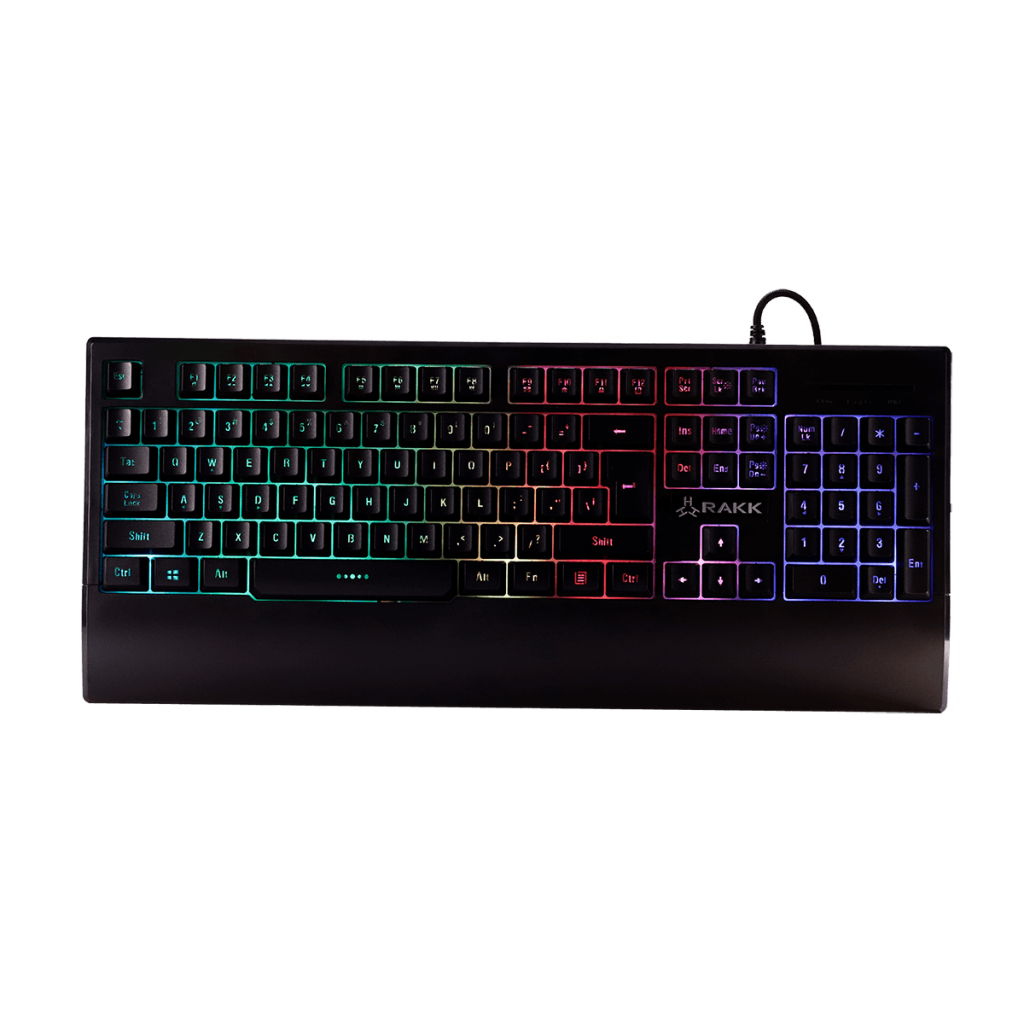 RAKK ILIS Type-C 96 Keys Mechanical Gaming Keyboard RGB Outemu Red and ...
