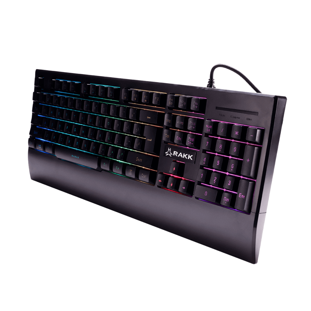 Rakk Illuminated Gaming Keyboard V2 BVR - Rakk
