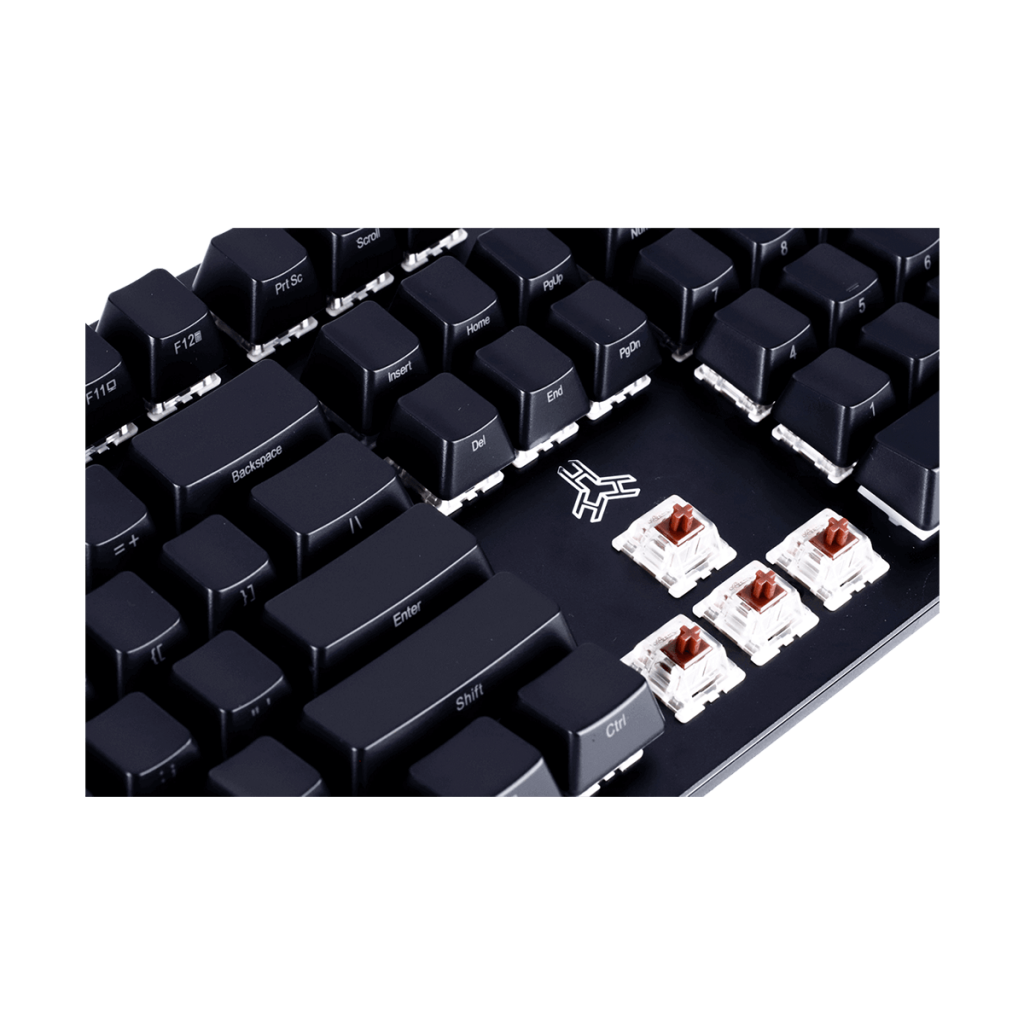 Rakk Kimat XT.2 Brown RGB Mechanical Gaming Keyboard - Rakk