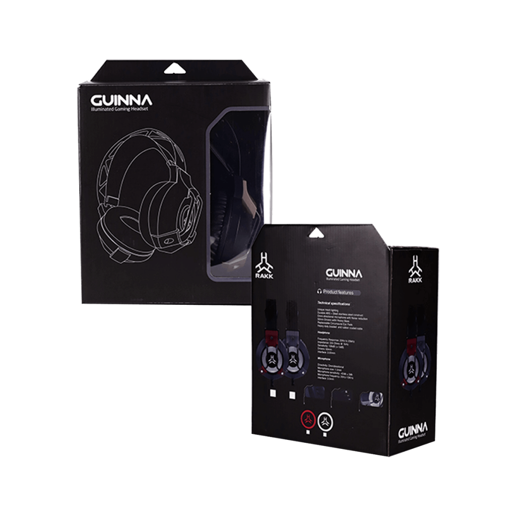 Rakk Guina Illuminated Gaming Headset Box - Rakk