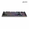 RAKK DAUG 96 Keys Wired Gaming Keyboard|Hotswappable|Rainbow LED|Yellow ...