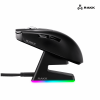 RAKK TANAW Trimode PMW3395 Huano 80M OLED Gaming Mouse Black with RGB ...