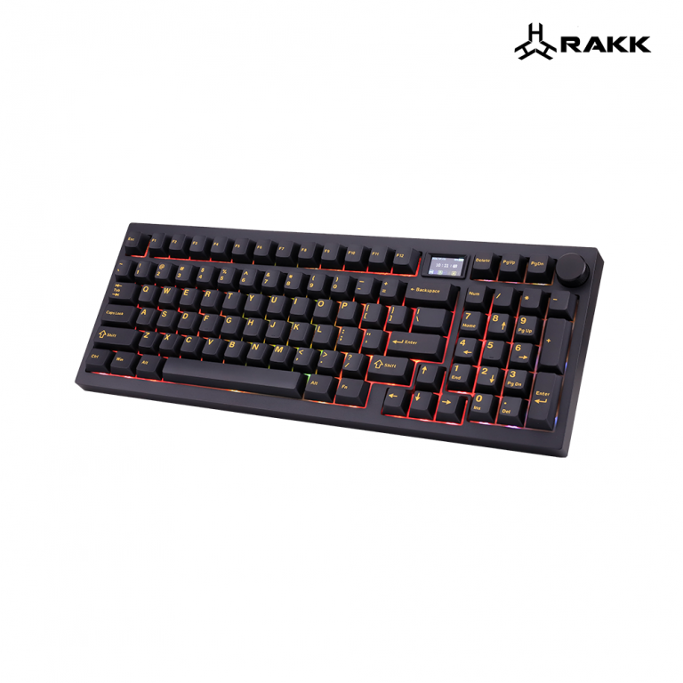 RAKK SINAG PRO|Trimode Gasket Mount 1.4" TFT Screen|96 Keys|Mechanical ...