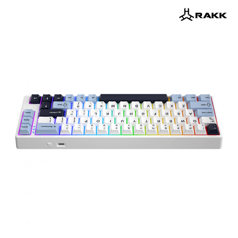 RAKK PLUMA V2 67 Keys Trimode Outemu Red Switch Mechanical Gaming ...